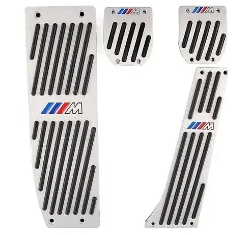 Накладки на педали BMW E34 E39 E46 E53 E84 E87 E90 E92 в М-стиле Grey (ID#1991028769), цена ...