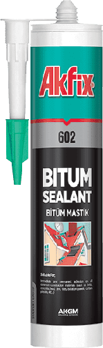 Герметик бітумний-каучуковий (кровильний) AKFIX 602 310 мл (ID#1991076065), ціна: 131.80 ...