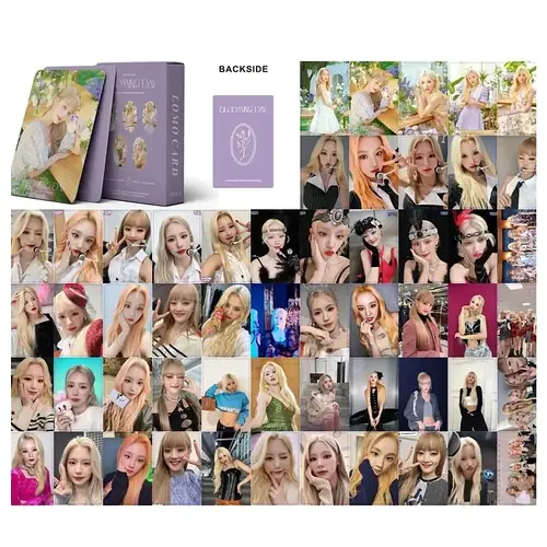 Ломо Карти Lomo Card (G)I-DLE Blooming Day Джи-Айдл 55 штук (ID ...