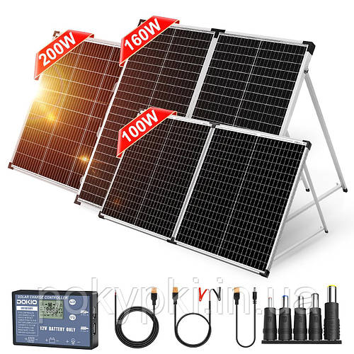 Купить 200W солнечная панель переносная для зарядки аккумулятора ...