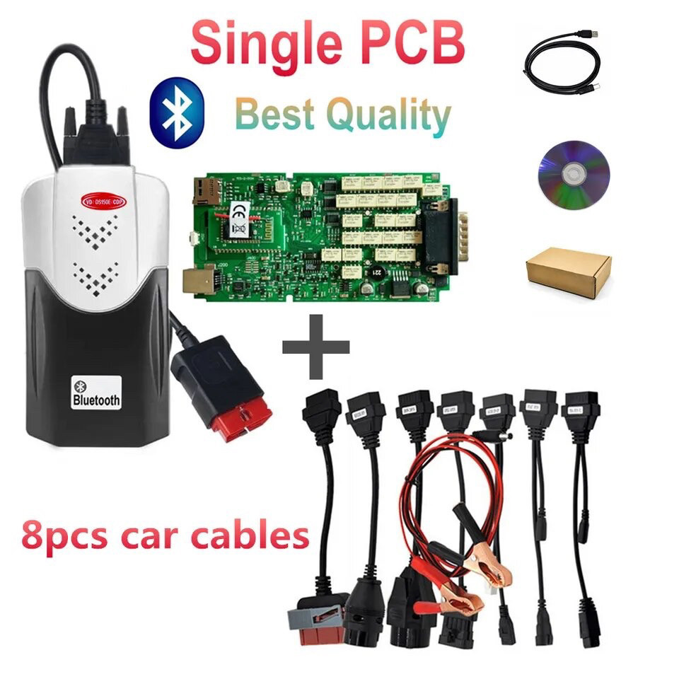 Сканер Delphi DS150е Bluetooth AutoCom CDP (Новий) Дельфі (ID ...