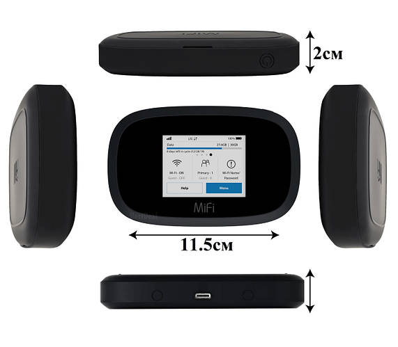 Wifi роутер модемы 4G 3G LTE Novatel MIFI 8000 L под sim карту Cat.18 с ...