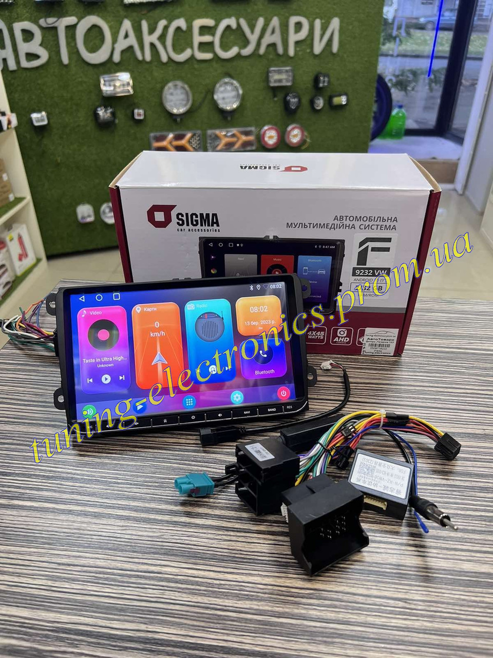 Штатная магнитола Volkswagen,Skoda,Seat Sigma F9232 2+32 Gb Universal 9 ...