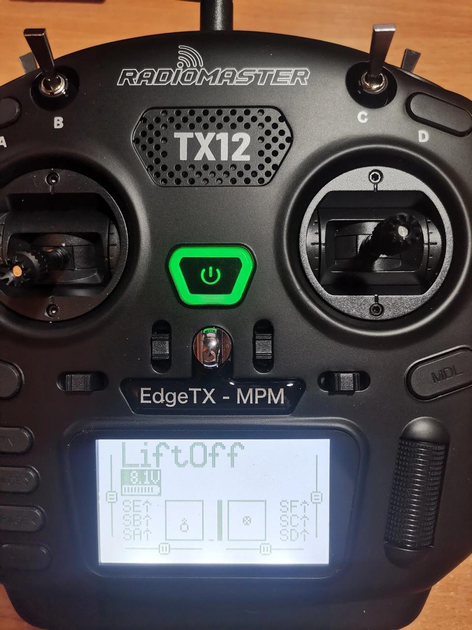 Купить Радиоаппаратура RadioMaster TX12 MKII MK2 Mark 2, EdgeTX 2.8.0, 12-16 каналов, встроенный ...