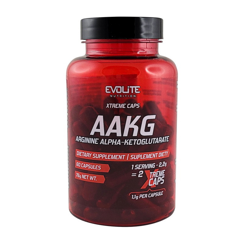 Evolite Nutrition AAKG Extreme (лопнула капсула) (60 caps) (ID ...