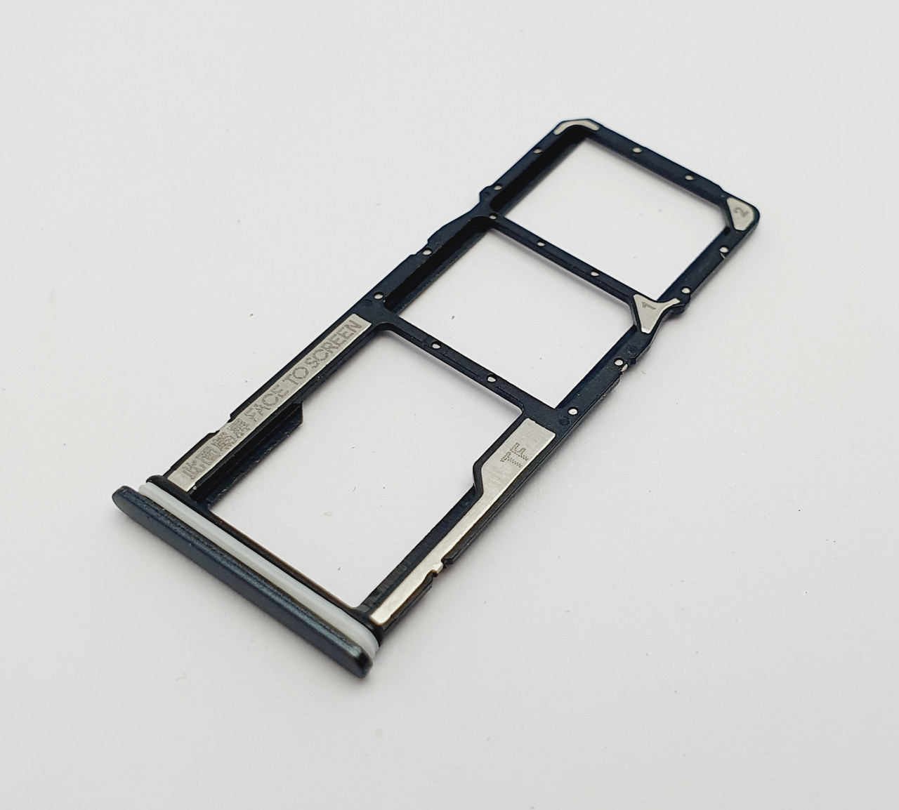 Тримач сім-карти xiaomi redmi 10a чорний сервісний оригінал з розборки ...
