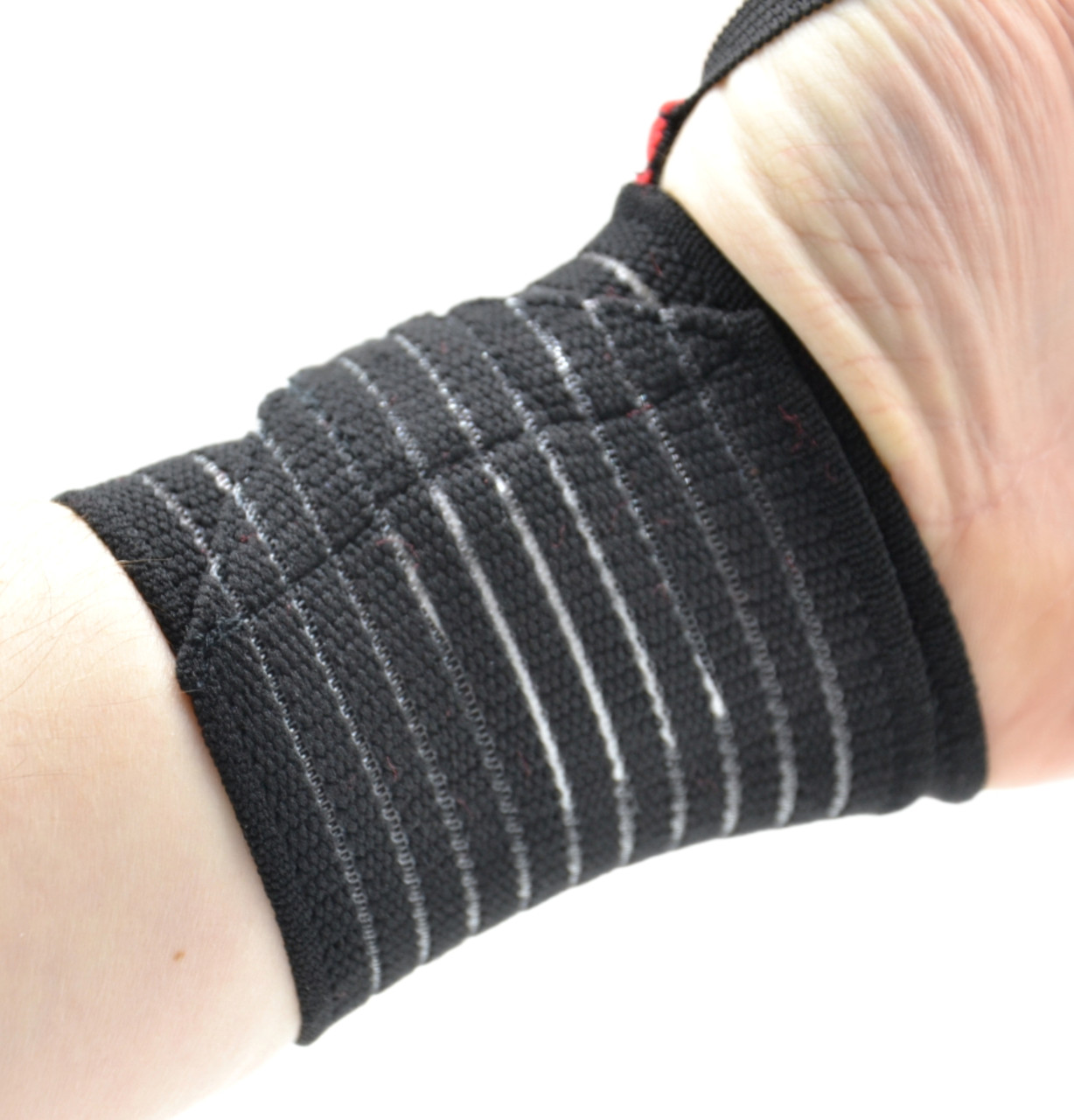 Купить Кистьові бинти Power System PS-6000 Elastic Wrist Support Black ...