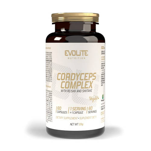 Гриби лікувальні комплекс Evolite Nutrition Cordyceps Complex 60 veg caps (ID#1992849261), цена ...