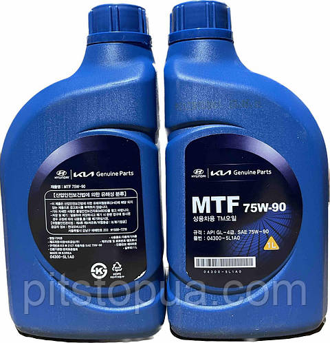 Mobis Gear Oil 75W-90 GL-4, 043005L1A0,1 л. (ID#981444908), цена: 329. ...