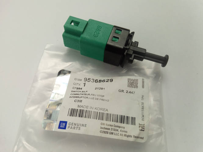 Датчик включения тормоза (педали) Aveo, "GM" (95368629) 4-х контакта ...