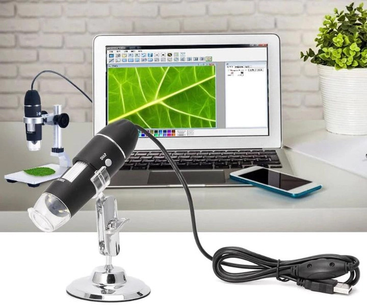 Электронный USB Микроскоп 1600X кратный зум. Цифровой USB Микроскоп (ID ...