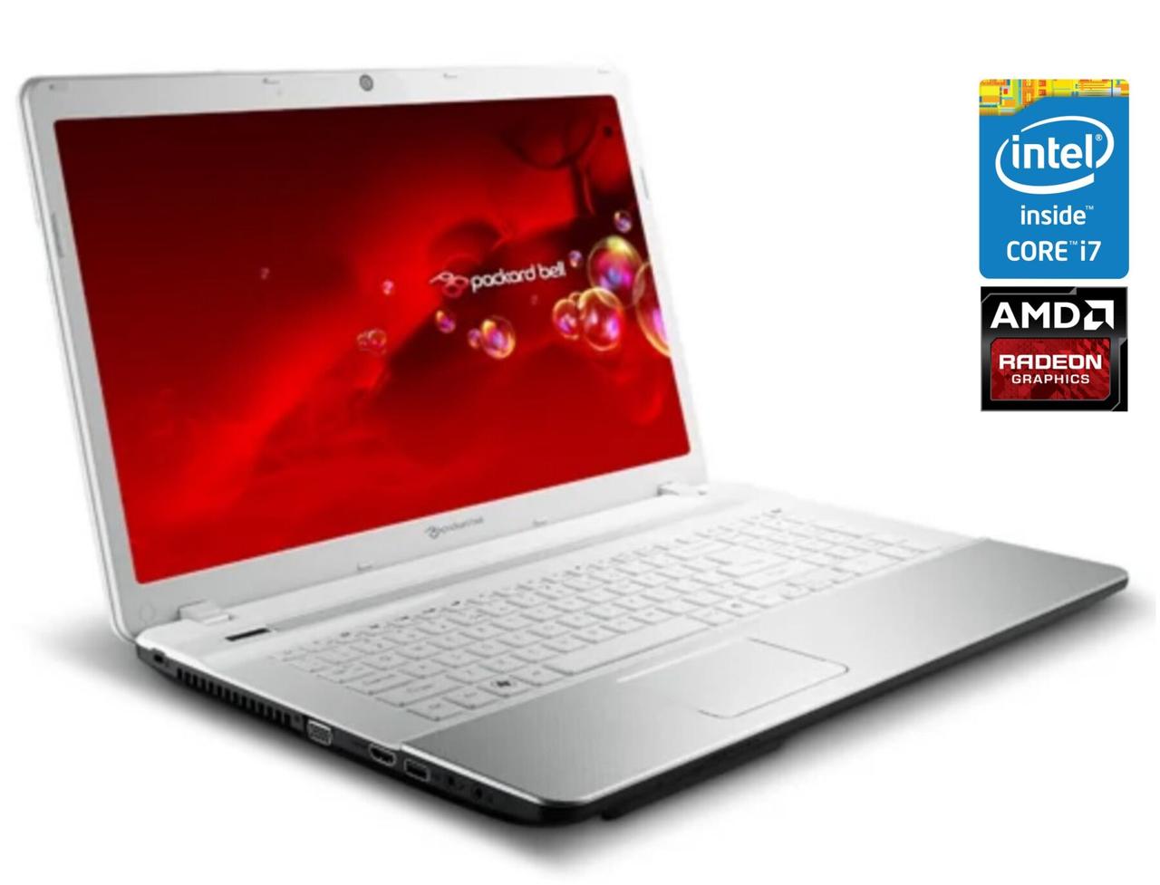 Игровой ноутбук Packard Bell P7YS0/ 17.3" 1600x900/ i7-2630QM/ 8GB RAM ...