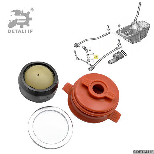 Ремкомплект кулисы передач A4 B7 Audi 8E0798151B 8D0798151 8D079815 (ID ...