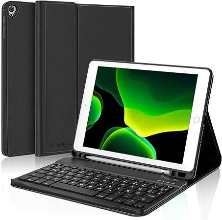 Чехол JADEMALL для iPad 9 поколения с клавиатурой, чехол для клавиатуры ...