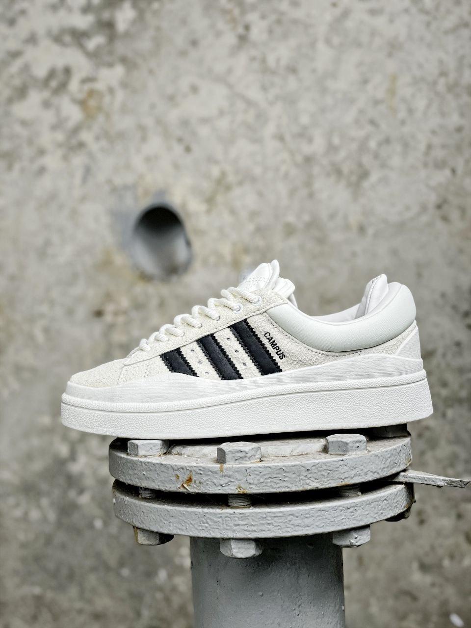 Світлі кеди Adidas Campus для дівчат. Красиві жіночі кроссівки Адідас ...