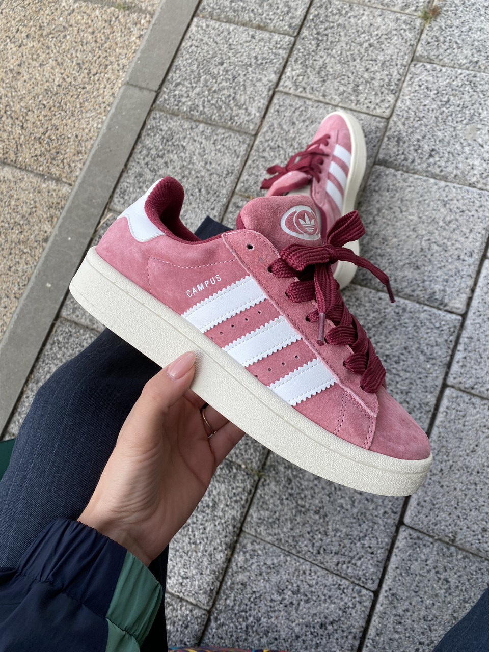 Adidas Campus 00s Pink/White adi-0360 36 (ID#1994005828), цена: 3171 ...