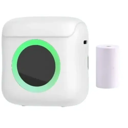 Фотопринтер Infinity Phomemo 22 Portable Mini White + 1 рулон білого ...