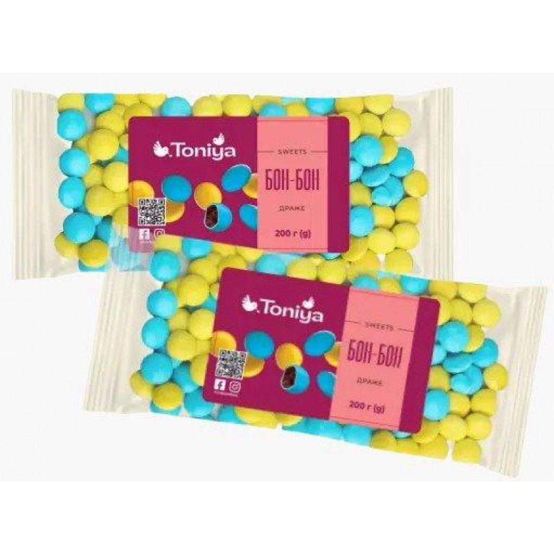 Драже Toniya 200 г Бон-Бон (ID#1994298025), цена: 52.40 ₴, купить на ...
