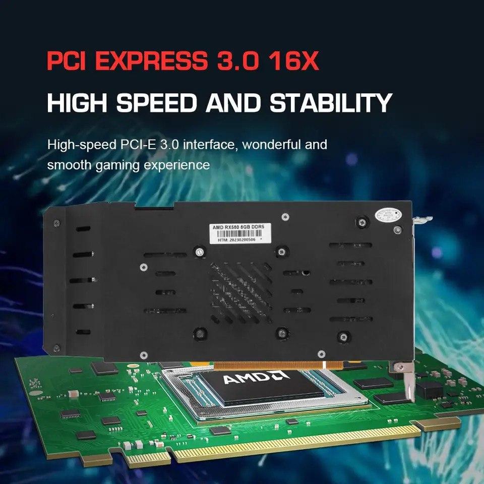 Видеокарта ELSA AMD Radeon RX580 8GB гарантия 12 месяцев (ID#1994383619 ...