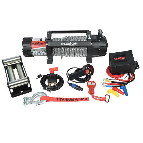 Лебідка електрична автомобільна TITANIUM HUNTER 13000 (ID#1994669390 ...