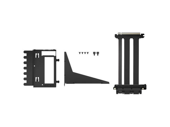 Кронштейн-райзер Fractal Design Flex 2 PCIe 4.0 x16 Black Vertical GPU ...