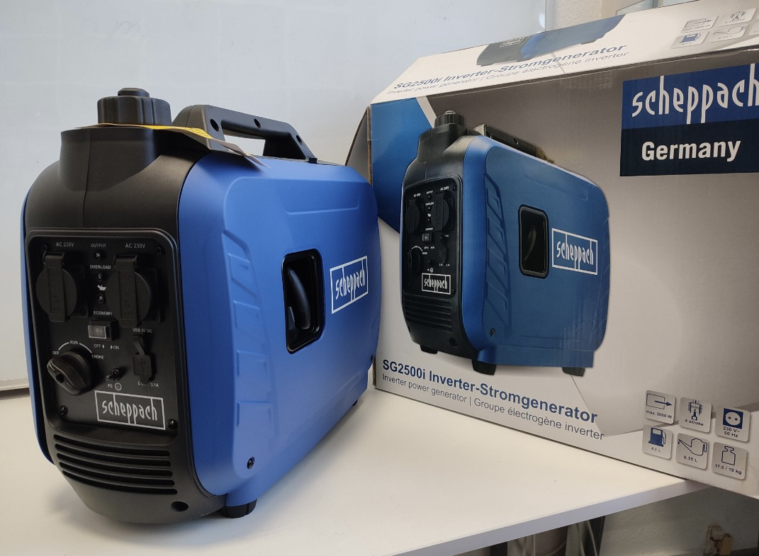 Scheppach SG 2500i генератор інверторний 2 квт (ID#1995419887), цена ...