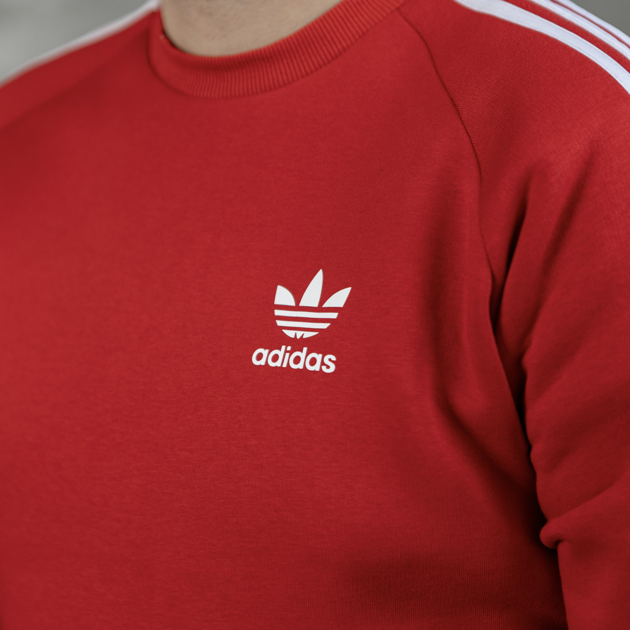 Свитшот мужской зимний Adidas на флисе черная | Толстовка мужская ...