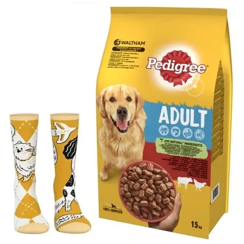 Pedigree сухий корм для собак яловичина з куркою Adult 15 кг BEEF ...