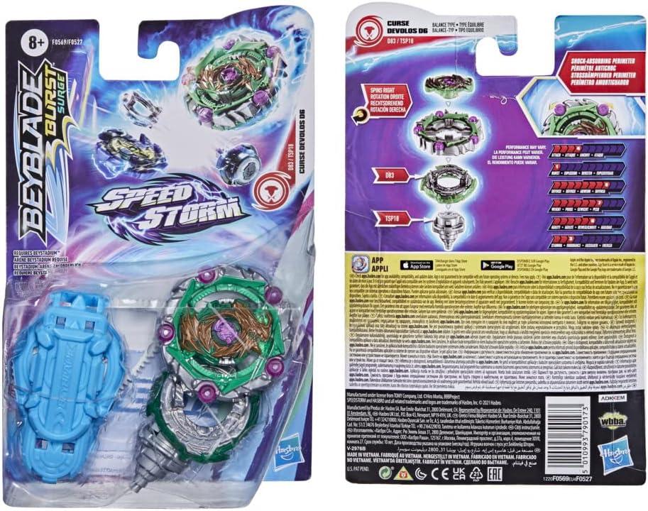 Beyblade Burst Speedstorm Curse Devolos D6 Бейблейд c пусковым ...