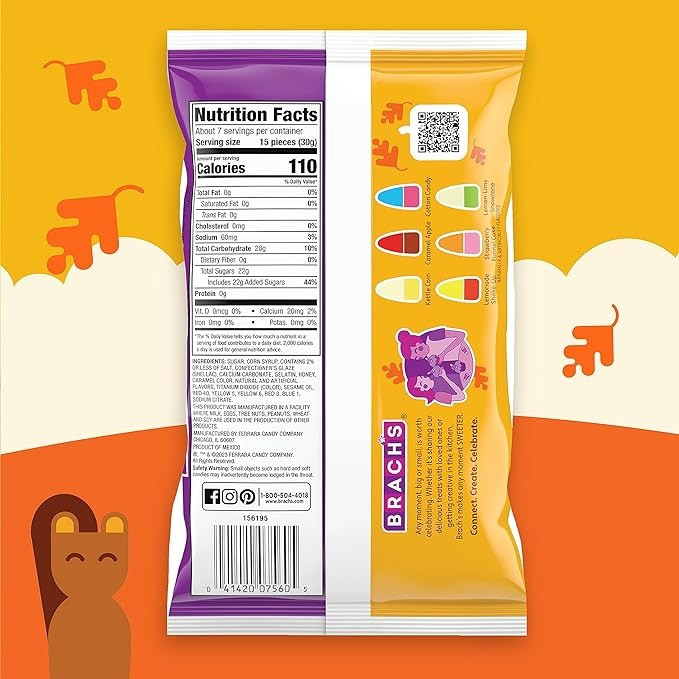 Цукерки Halloween Brach's Fall Festival Candy Corn 226 g (ID#1995700007 ...