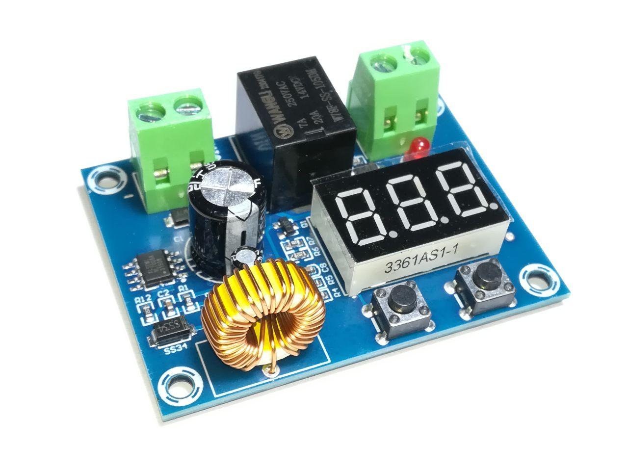 Модуль реле захисту по напрузі XH-M609 контролер розряду (ID#1861595058 ...