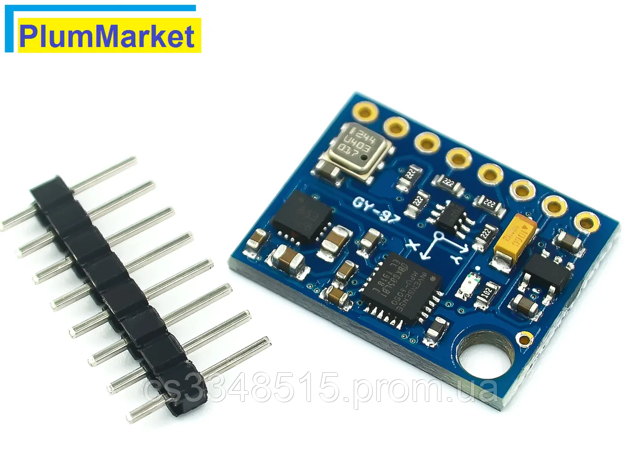 Модуль GY-87 набор 10-DOF датчиков IMU - MPU6050 / QMC5883L / BMP180 ...