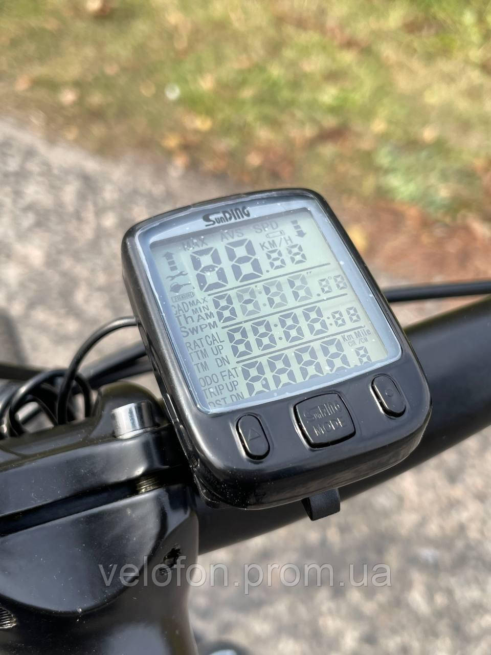Велокомп'ютер SUNDING, комп'ютер для велосипеда, спідометр ...