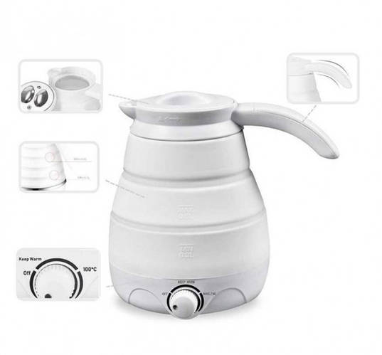 Электрический чайник дорожный складной Elecreic Kettle(W-013), хороший ...