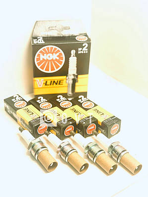 Свечи зажигания NGK-2 ВАЗ 2108, 2109 BPR6E комплект 4 шт., цена: 395 ₴, купить на Prom.ua