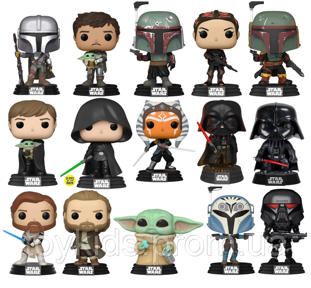 Фигурка Фанко поп Боба Фетт Звездные Войны Funko Pop Star Wars ...