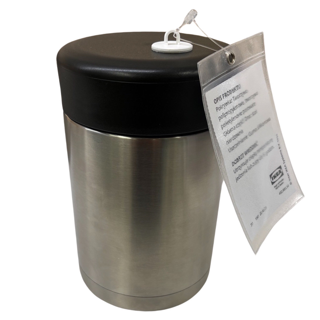 Компактный термос 05л. для еды, нержавейка IKEA EFTERFRAGAD, цена: 584 ...