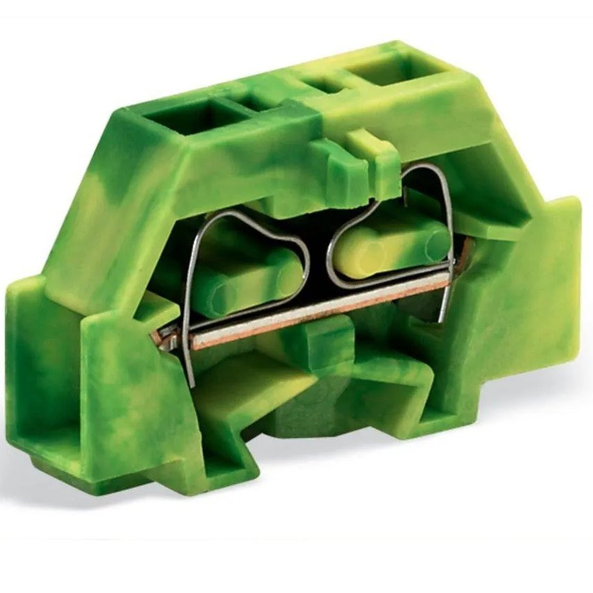 Клема 2-провідна Wago Wago 2.5 мм2 для кріплення на панель 261-307 (ID ...