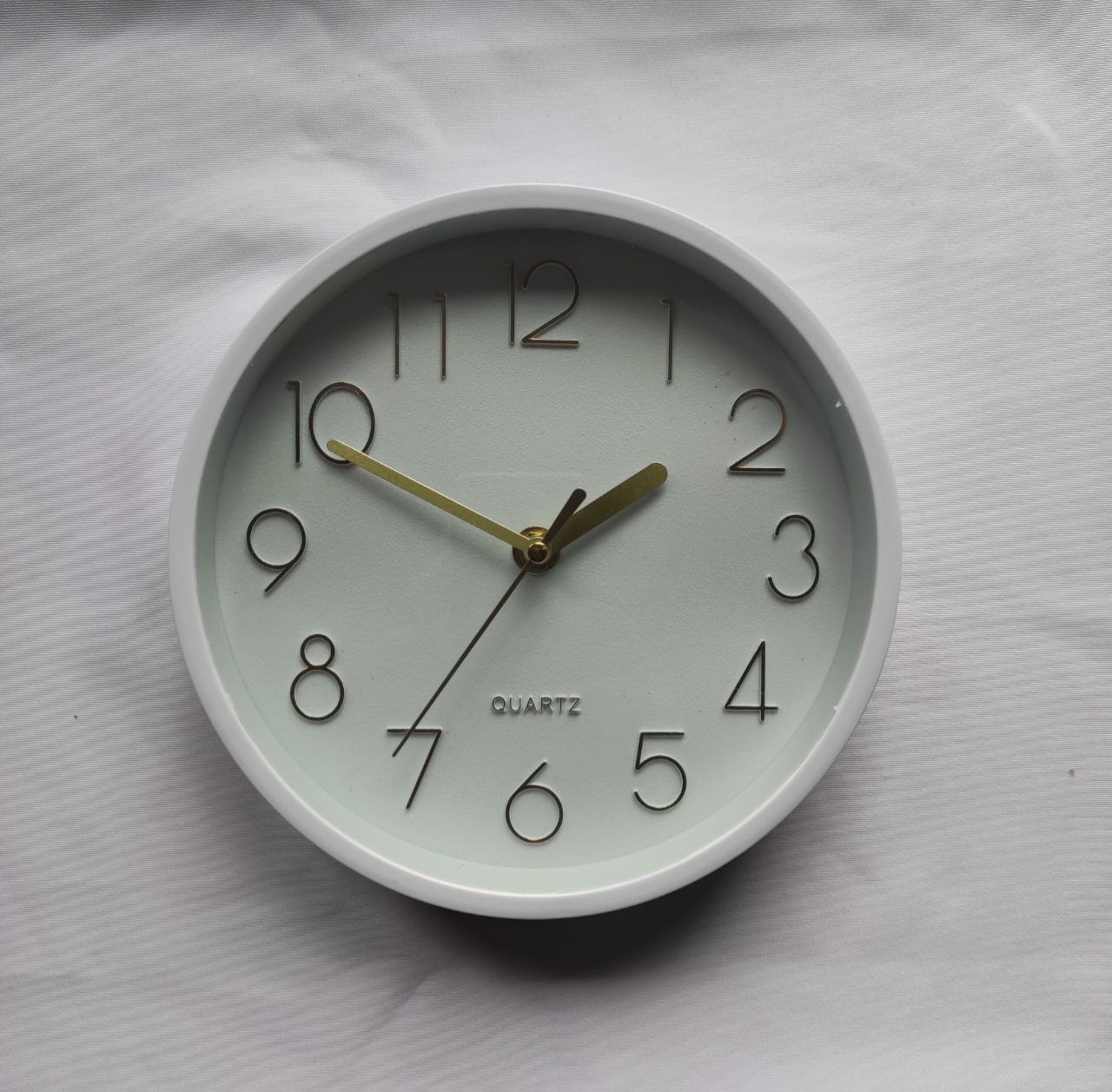 Настенные круглые часы белые 20см. Пр-во: Китай. (ID#1997877980), цена ...