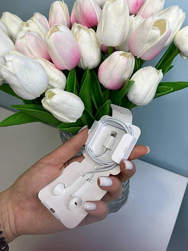 Наушники Earpods Lightning Original Quality 1:1 для iPhone, Наушники ...