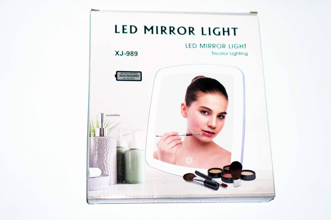 Дзеркало з Led підсвіткою для макіяжу Xj 989 Id 1998898206 цена 216 15 ₴ купить на Prom Ua