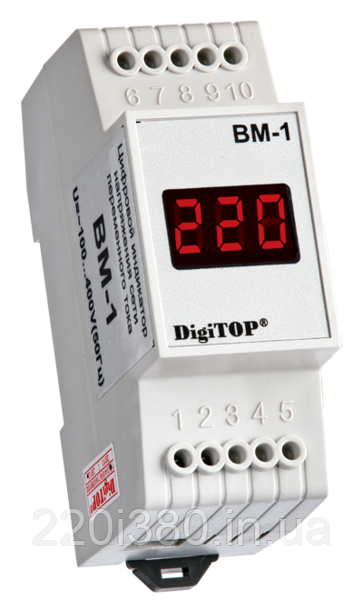 Купить Амперметр - Вольтметр DIGITOP AVM-1, цена 522 ₴ — Prom.ua (ID#704174295)