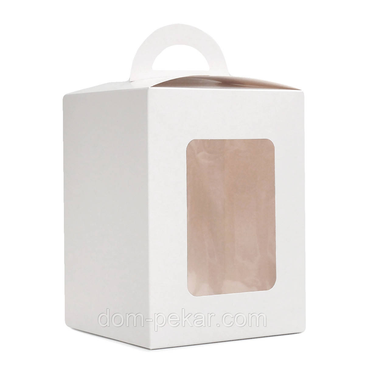 Коробка для Кулича Пряничного домика мала 140*140*188 мм КП от интернет ...