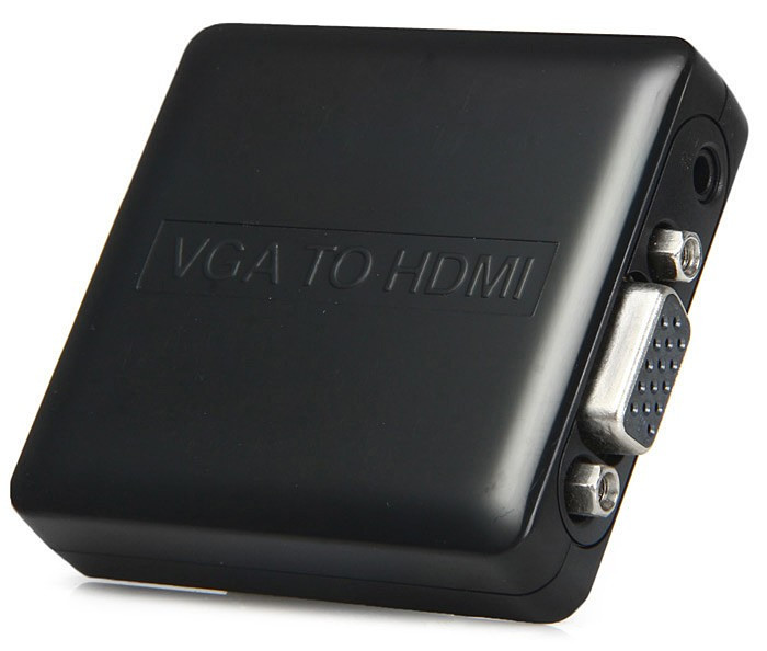 AirBase HD-VHDM Mini VGA R/L Audio to HDMI 1080P Конвертер (ID ...