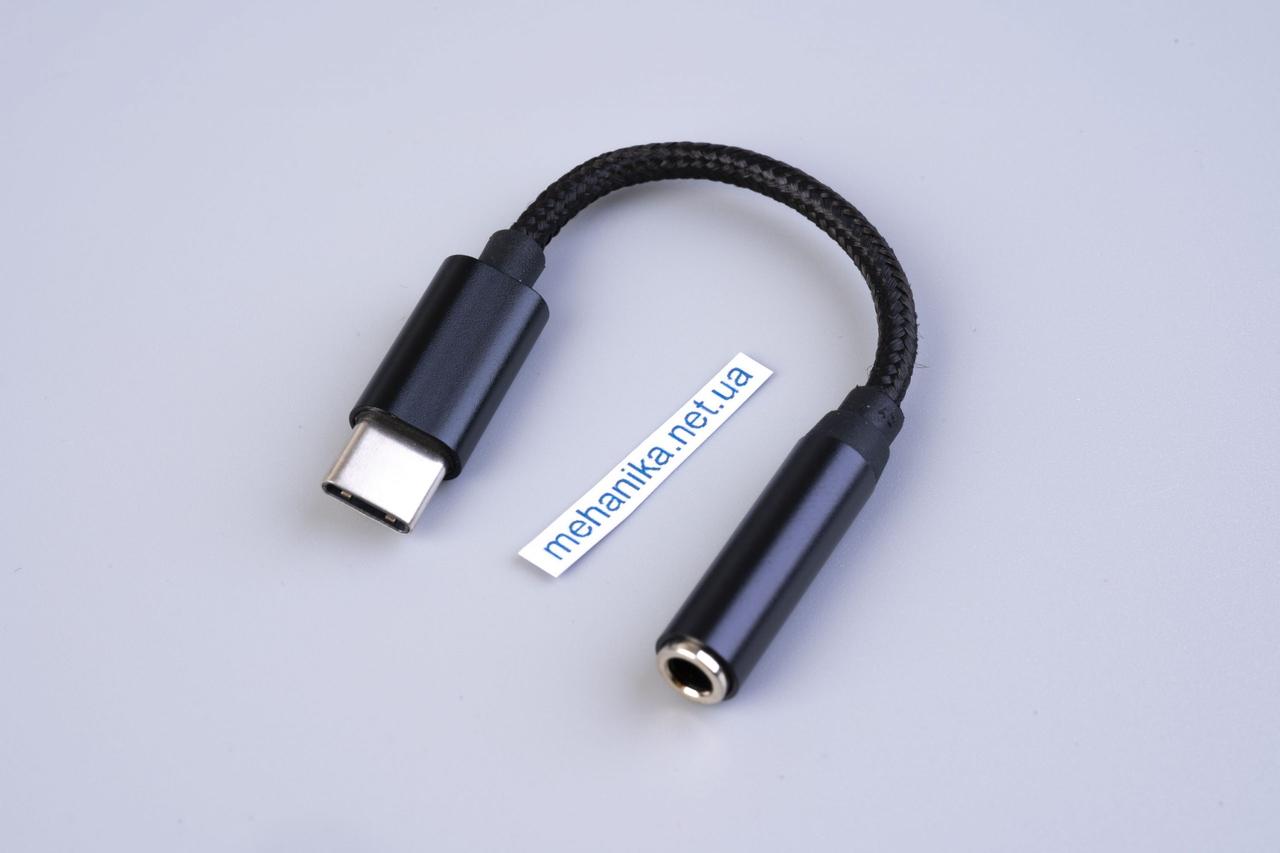Адаптер-переходник, аудио-кабель USB Type-C/mini Jack 3.5mm Female ...