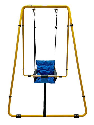 Домашние напольные качели для детей «Take&Ride baby swing home» желтая ...