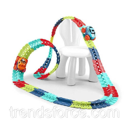 Гибкий автомобильный трек с транспортным средством, Smiki, Changeable ...