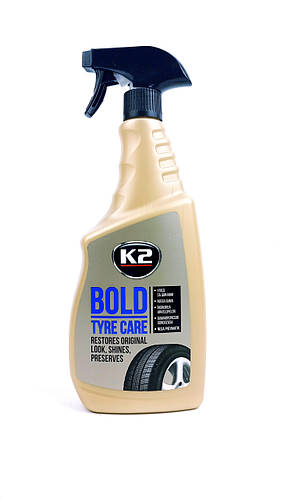 Очиститель шин K2 Bold Tyre Care Atom 700мл (ID#2000956651), цена: 225 ...
