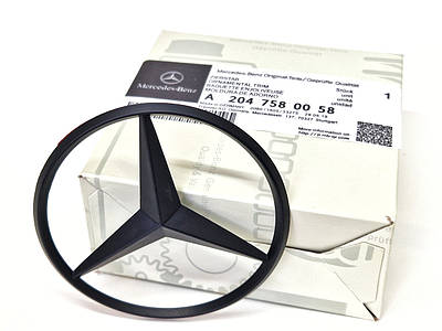 Емблема Mercedes-Benz W218 New-CLS/Old-SLK на кришку багажника ...