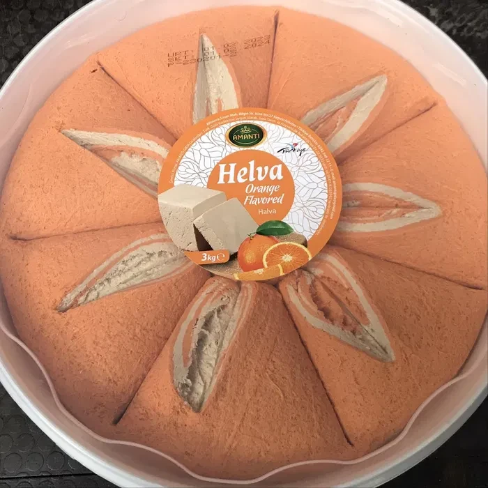 Халва кунжутная со вкусом апелсина, 3 кг (ID#1199219217), цена: 790 ...